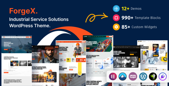 Forgex - Industrial & Factory WordPress Theme by themexriver | ThemeForest